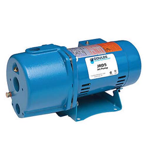 JRD5 Goulds Convertible Jet Pump (0.5 HP, 115/230 Volts, Single Phase ...
