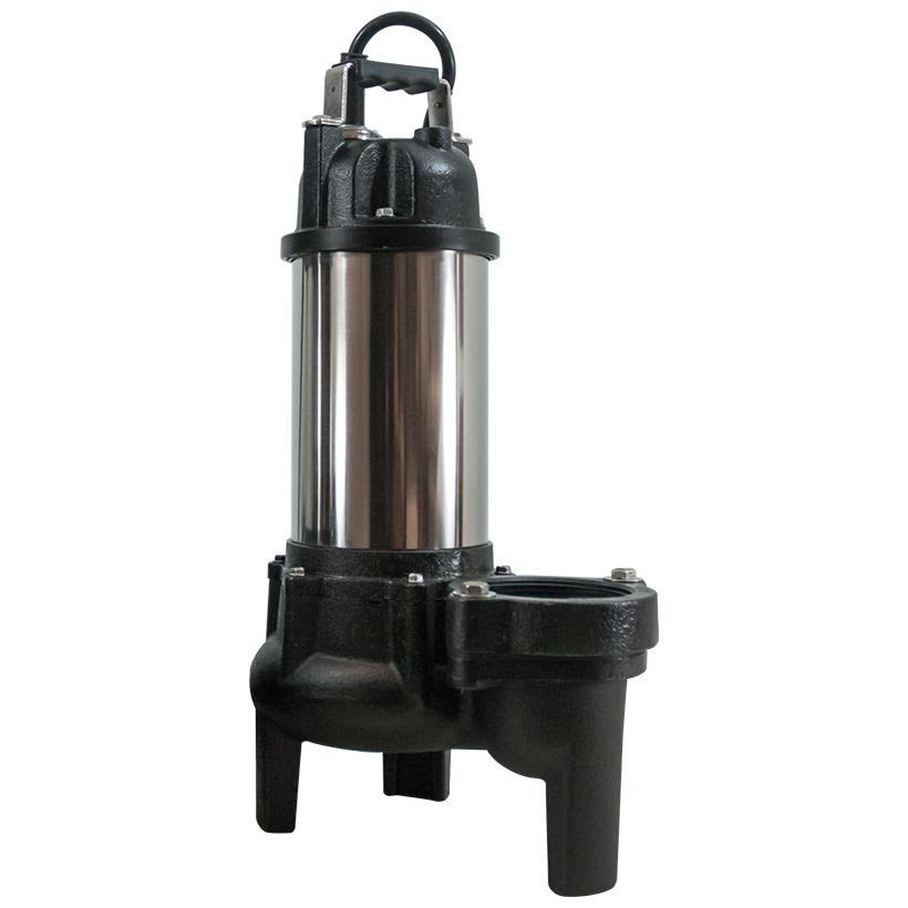 SHV100 Ion Technologies Stormpro Sewage Ejector Pump (1 HP, 155 GPM, 1 ...