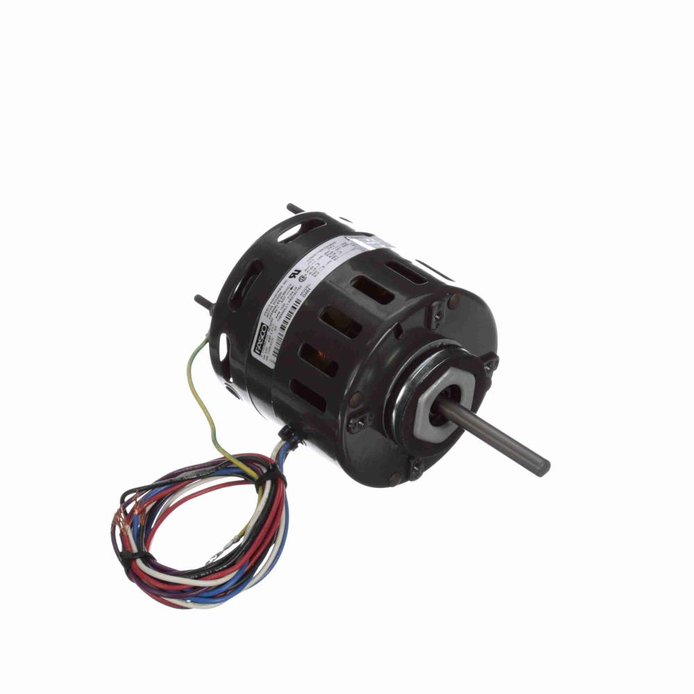D484 Fasco Refrigeration Motor (1/20 HP, 1550 RPM, Open Air Over Enclo ...
