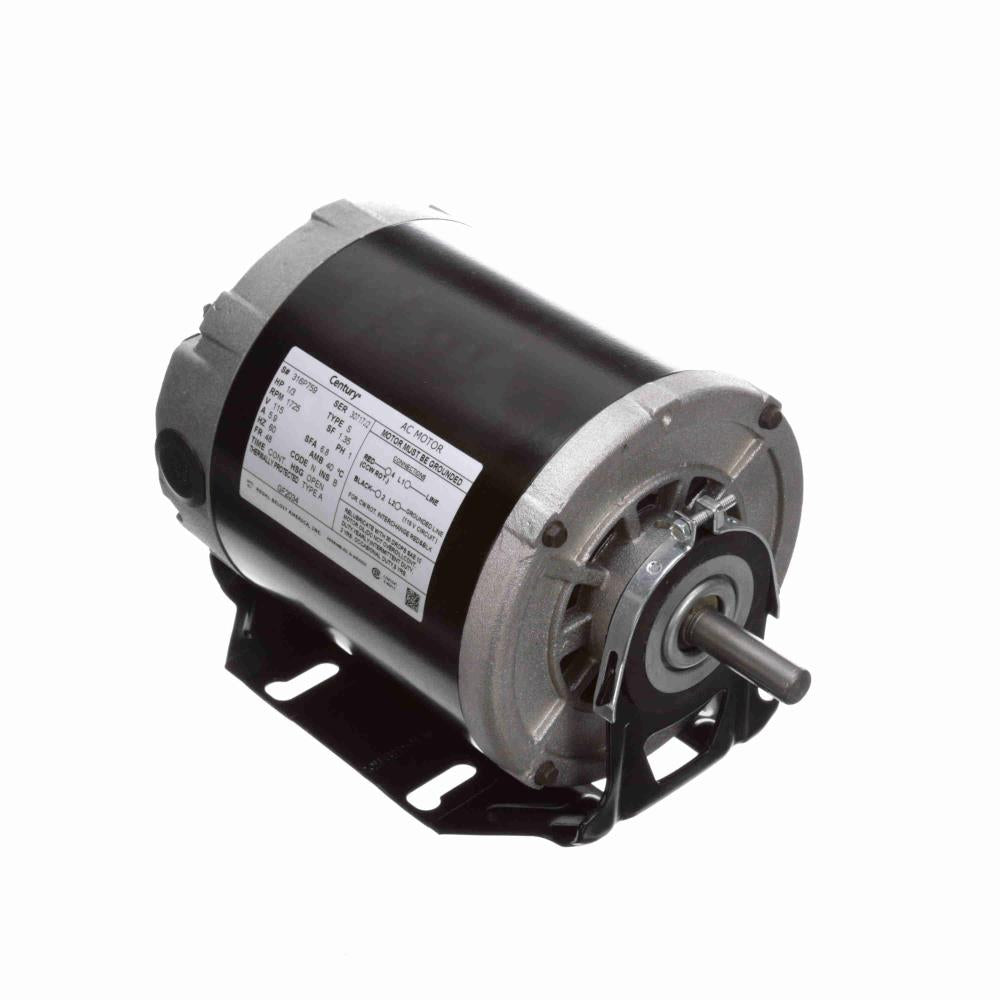 GF2034 Marathon Belt Drive Motor (0.33 HP, 1 Phase, 60 Hz, 115/230 Vol ...